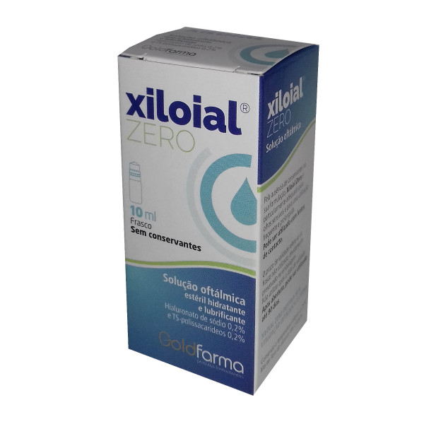 Xiloial Zero Solução Oftalmológica Frasco 10ml | aSuaFarmáciaOnline