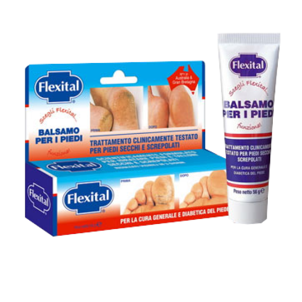 Flexital Balm Pés Secos Diabéticos 56g | aSuaFarmáciaOnline