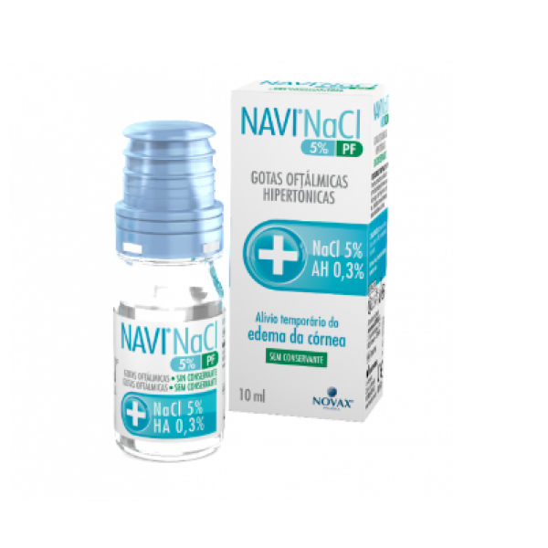 Navi Nacl 5% Solução Oftálmica Hipertónica 10ml | aSuaFarmáciaOnline