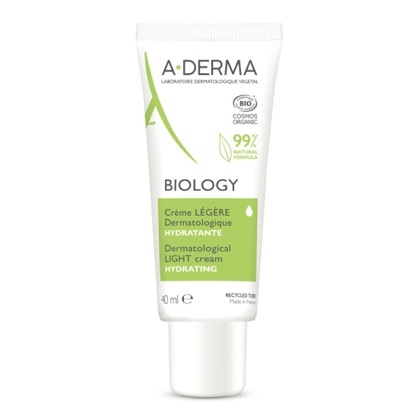 A-Derma Biology Creme Ligeiro Dermatológico Hidratante 40ml ...