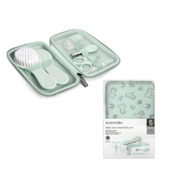 Suavinex Baby Care Kit Essenciais de Higiene 0M+ Verde | aSuaFarmáciaOnline