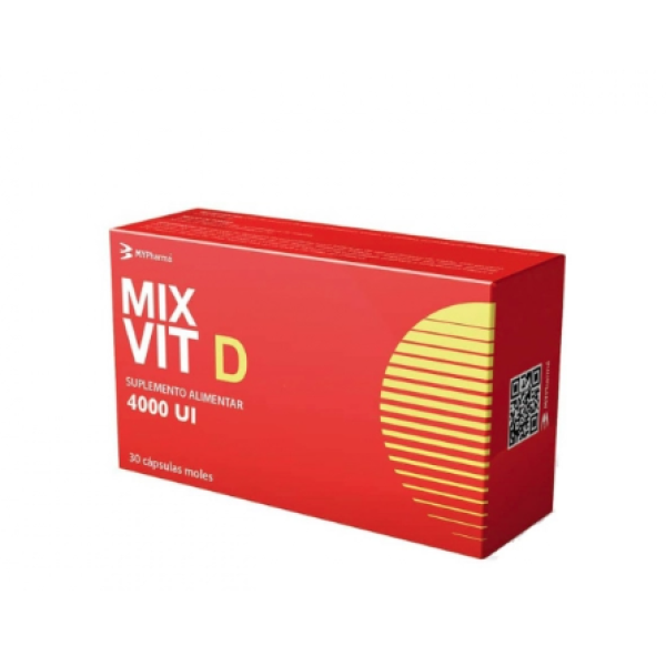 MixVit D Caps x30 Cápsulas Moles | aSuaFarmáciaOnline