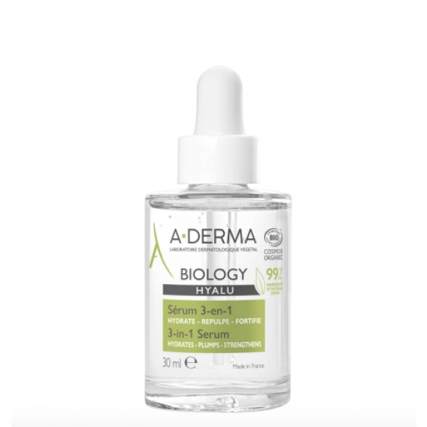 A-Derma Biology Hyalu Sérum 3 em 1 30ml | aSuaFarmáciaOnline