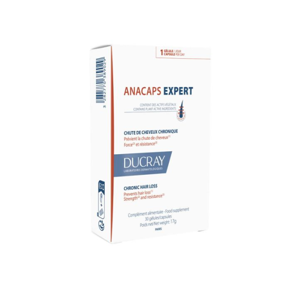 Ducray Anacaps Expert 30 Cápsulas | aSuaFarmáciaOnline