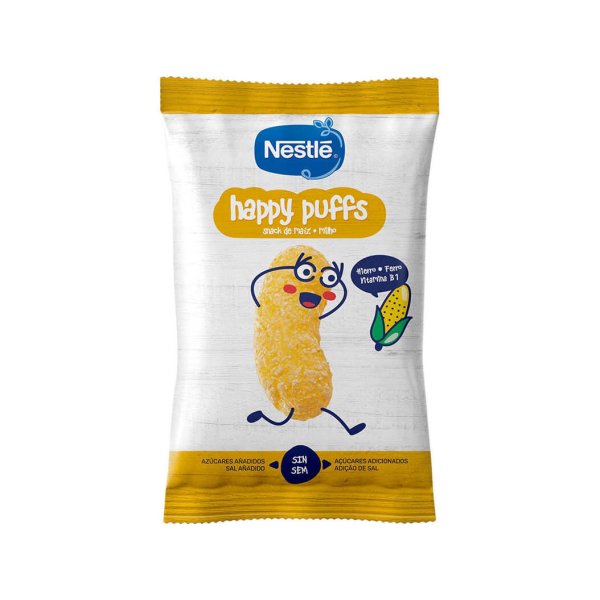 Nestlé Happy Puffs Milho 28g 12m+ | aSuaFarmáciaOnline