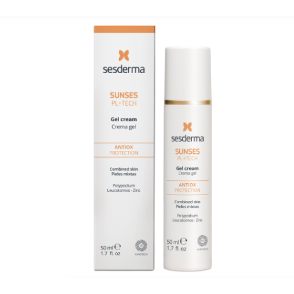 Sesderma Sunses PL+Tech Creme-Gel Antiox Pele Mista/Oleosa 50ml ...