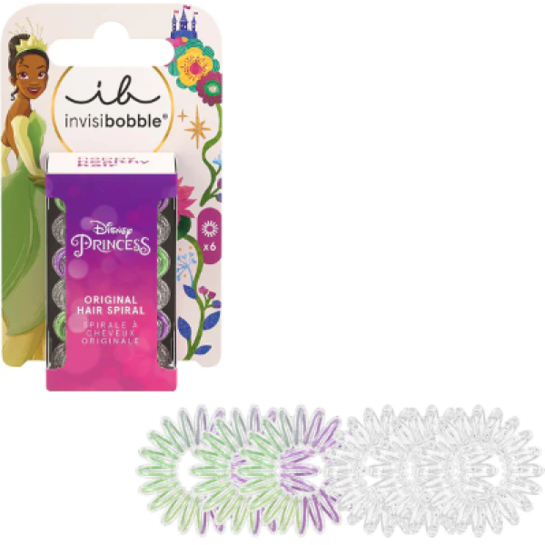 Invisibobble Elásticos Kids Original Disney Tiana X6 | aSuaFarmáciaOnline