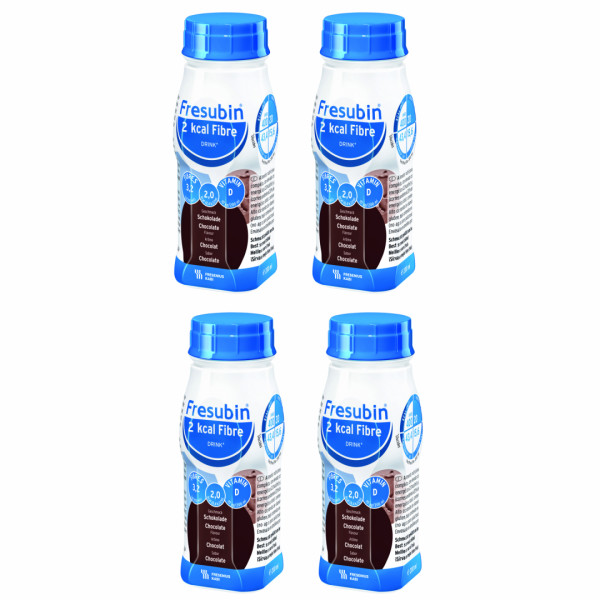Fresubin 2kcal Fb Sol Chocolate 4 X 200ml | aSuaFarmáciaOnline