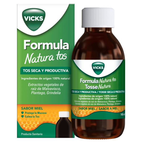 Vicks Xarope Tosse Natura Adultos 140ml | aSuaFarmáciaOnline
